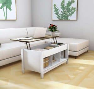 7 Modern Lift-Top Coffee & Laptop Tables - Vurni